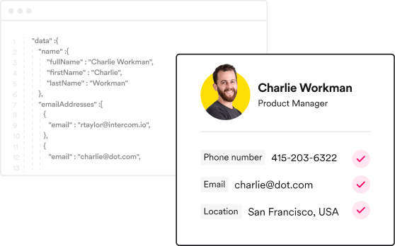Enrich Leads with Email & Contact Enrichment API - Lusha